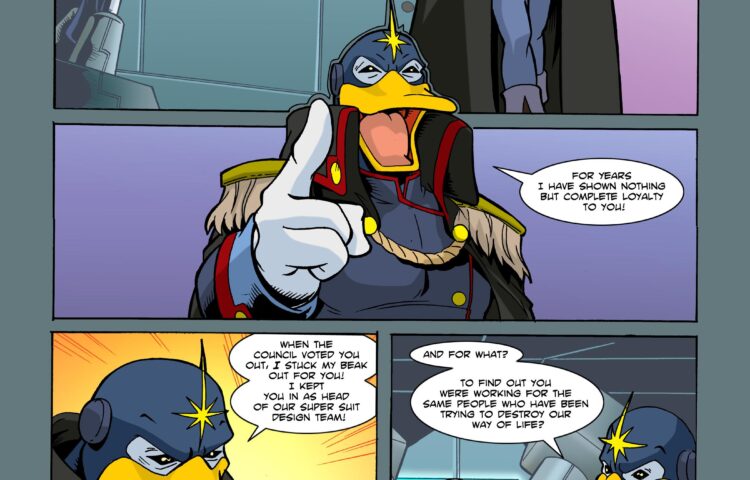 The Adventures of Wonder Duck: The Furorian Takeover - Indie Comics Zone