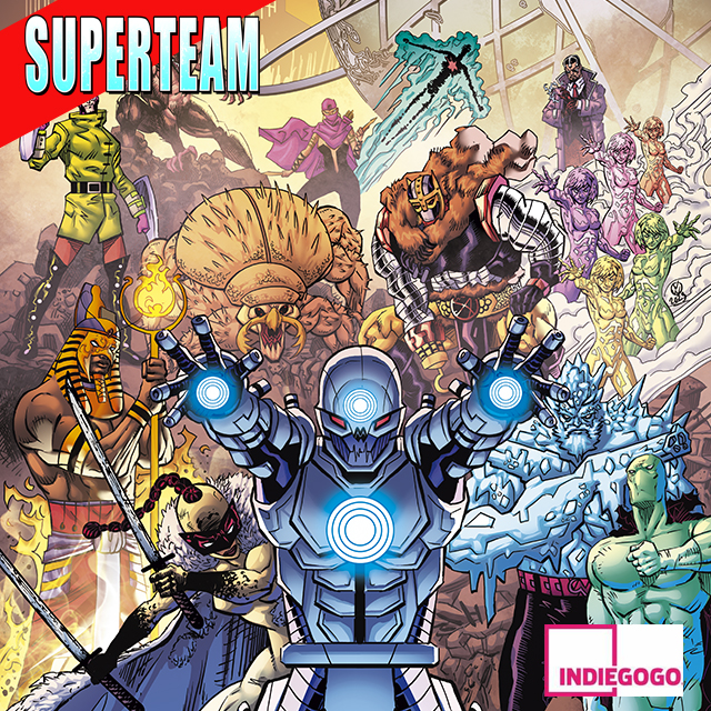 THE POWERS THAT BE! - SUPERTEAM - Indie Comics Zone